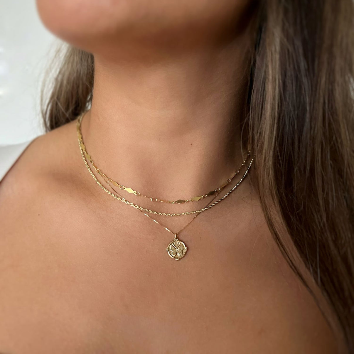 Transform: Butterfly Medallion Necklace – Kind Karma Company